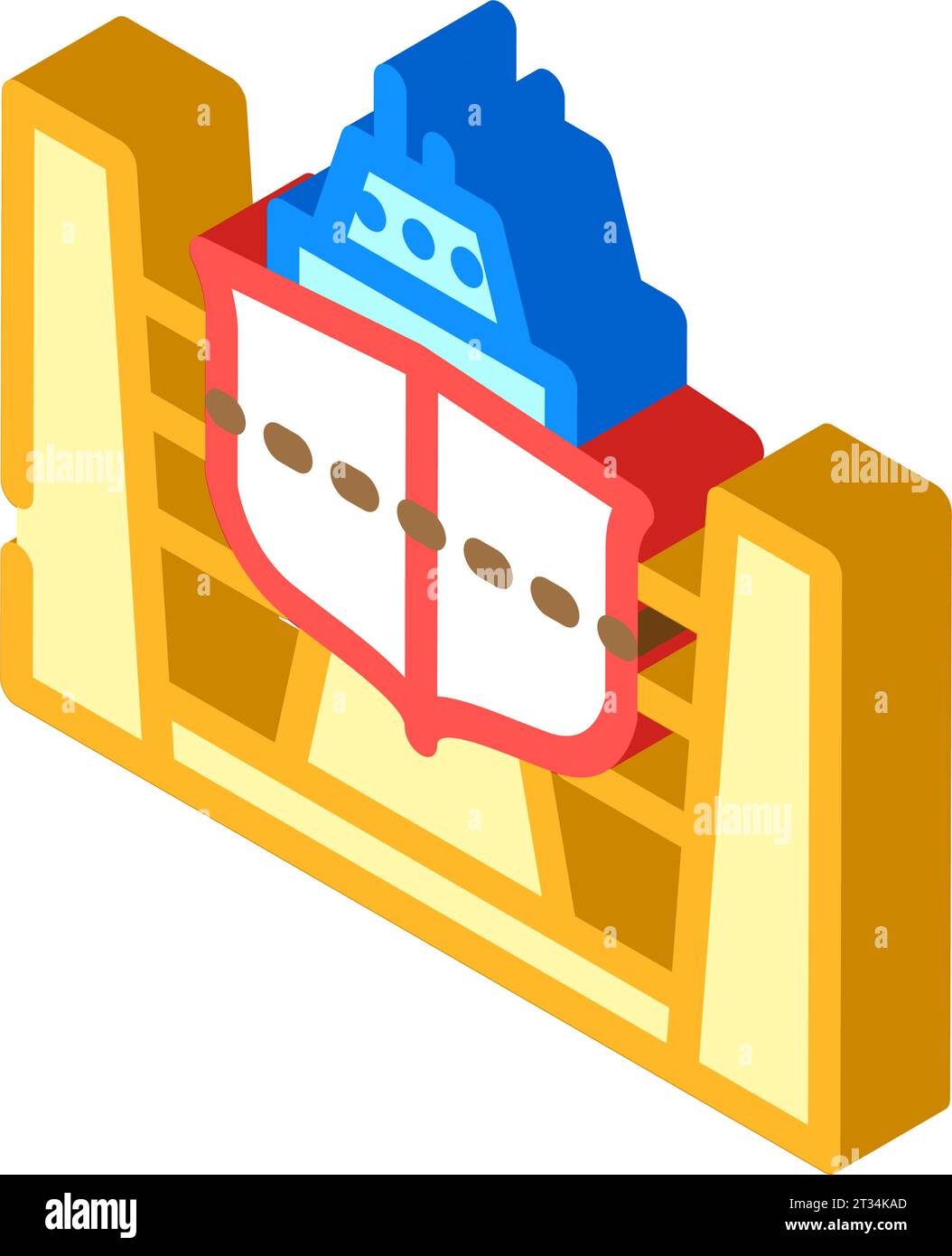 Ship construction process Cut Out Stock Images & Pictures - Alamy