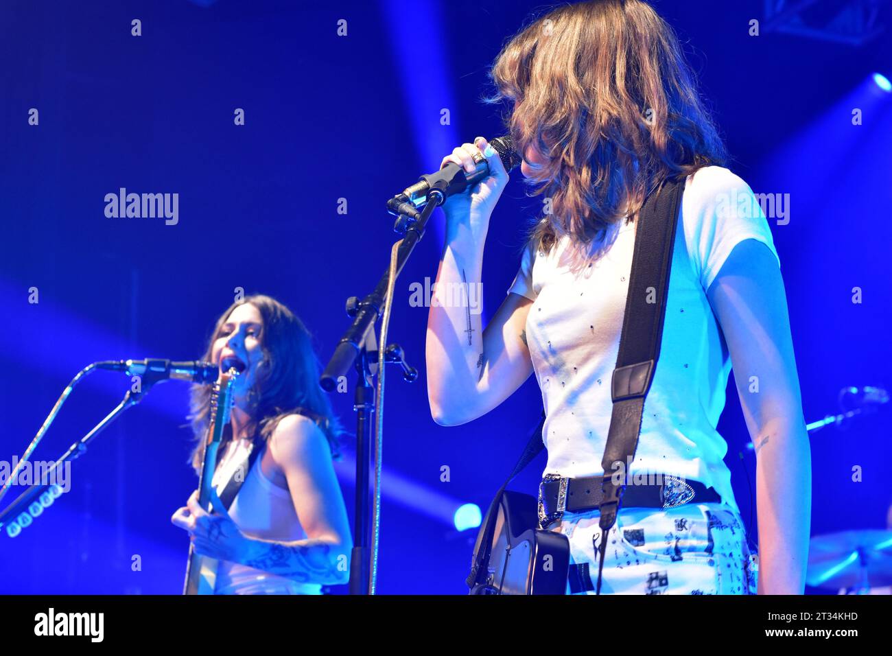 Larkin Poe in performance at the O2 Bristol Academy, Bristol, England ...