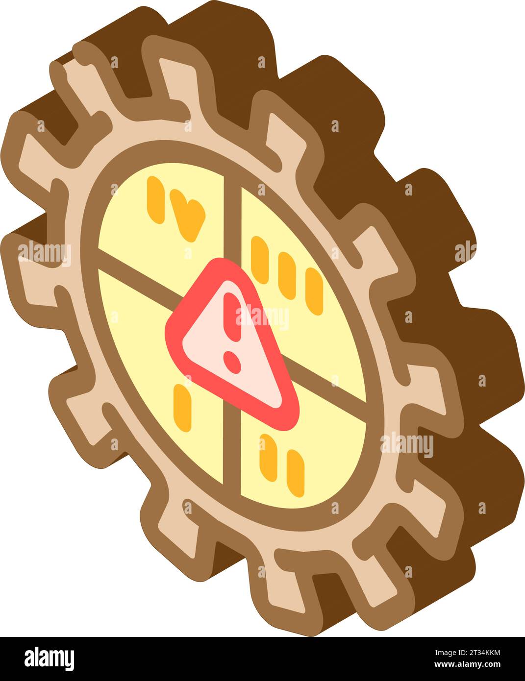 management risk isometric icon vector illustration Stock Vector Image ...