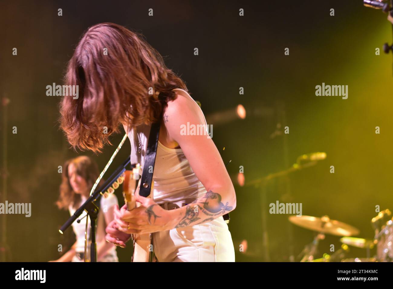 Larkin Poe in performance at the O2 Bristol Academy, Bristol, England ...