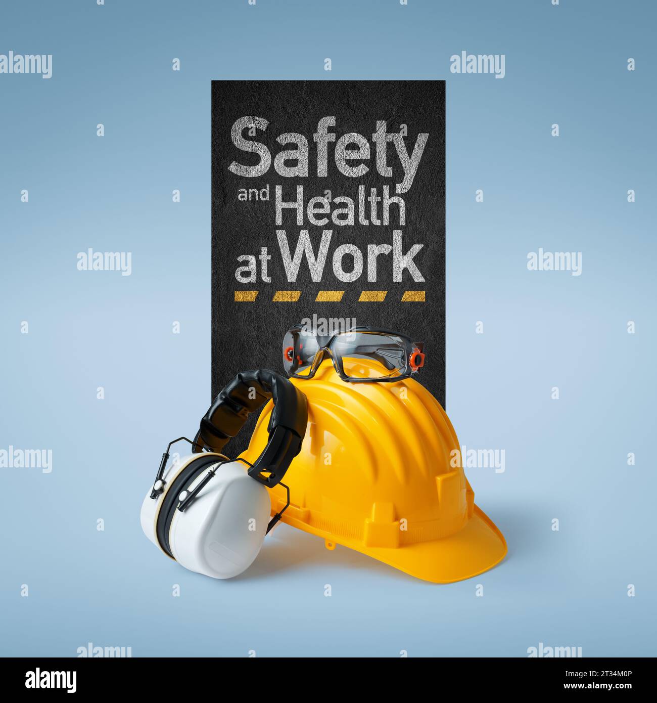 Personal protective equipment and workplace safety Stock Photo - Alamy