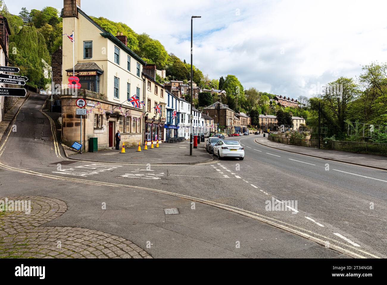Matlock, Derbyshire, Peak District, UK, England, Matlock town, Matlock ...