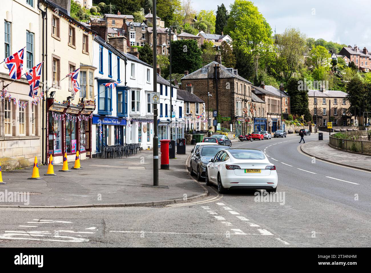 Matlock, Derbyshire, Peak District, UK, England, Matlock town, Matlock ...