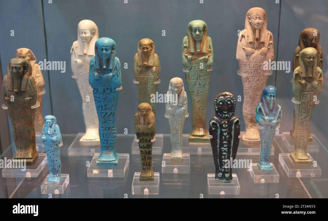 Egyptian shabtis hi-res stock photography and images - Alamy