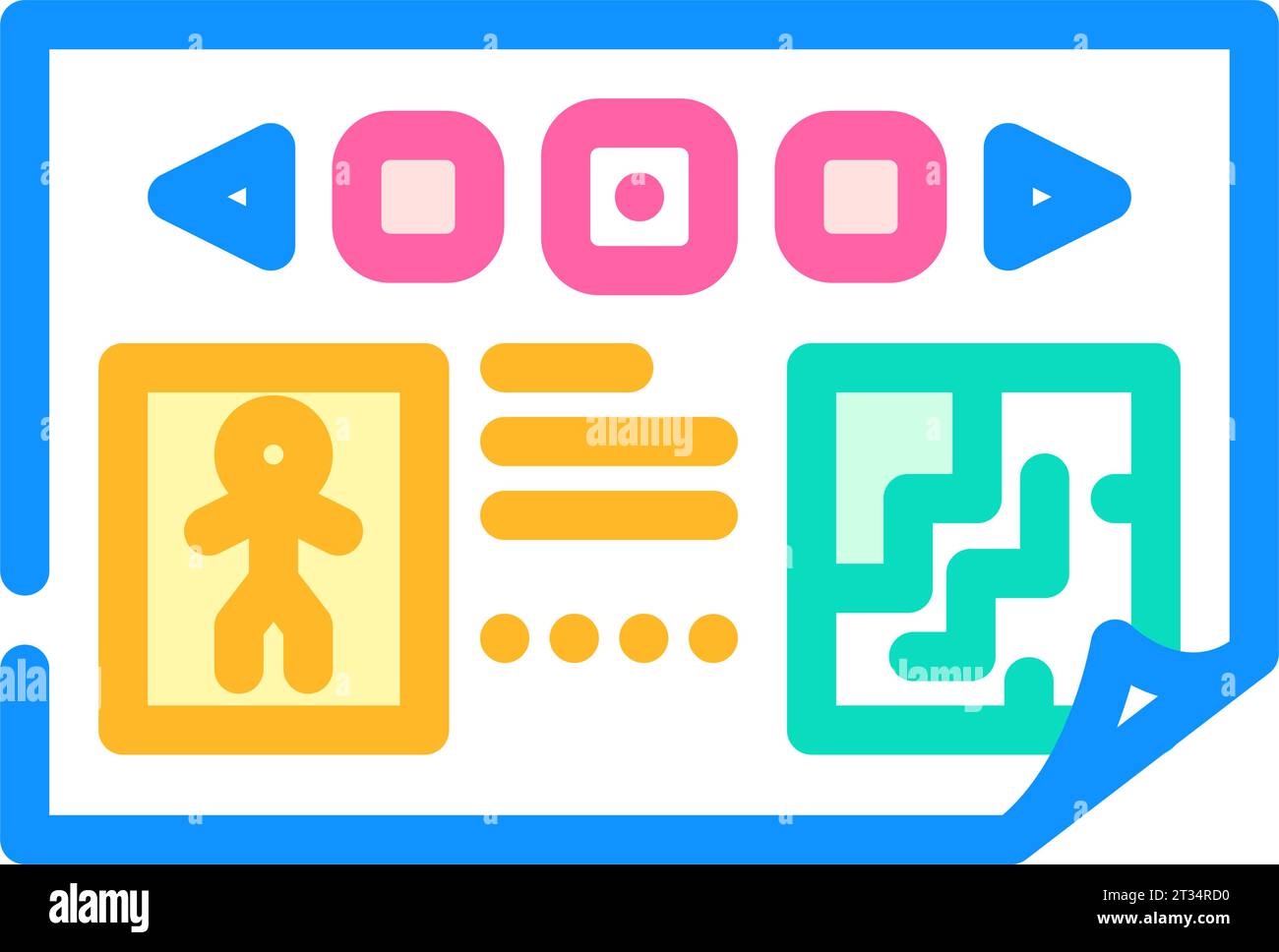 Prototyping Game Development Color Icon Vector Illustration Stock Vector Image And Art Alamy