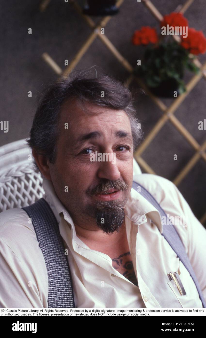 Cornelis Vreeswijk. Dutch-born Swedish singer songwriter, poet and ...