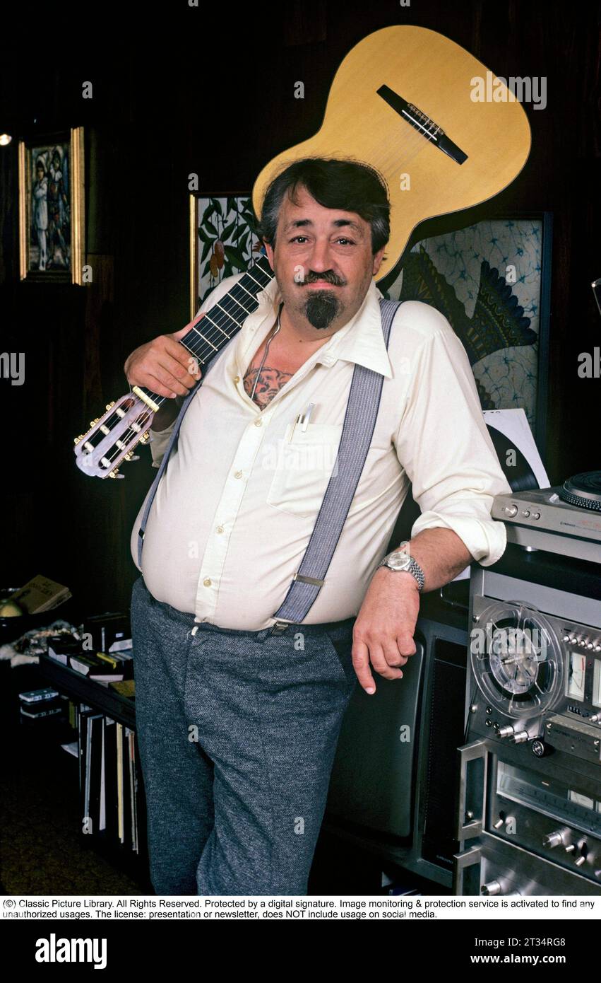 Cornelis Vreeswijk. Dutch-born Swedish singer songwriter, poet and ...