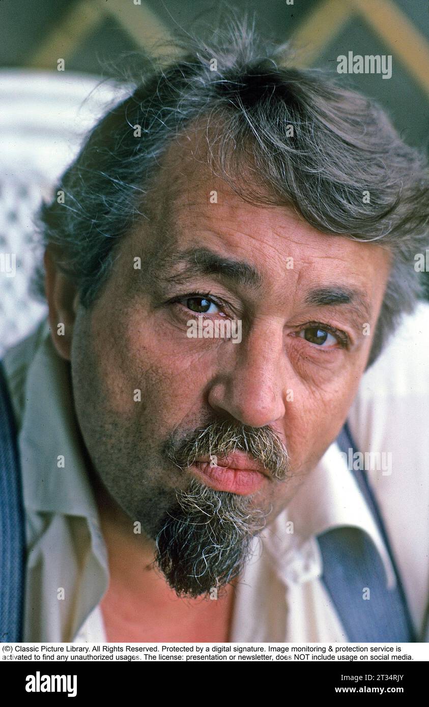 Cornelis Vreeswijk. Dutch-born Swedish singer songwriter, poet and ...