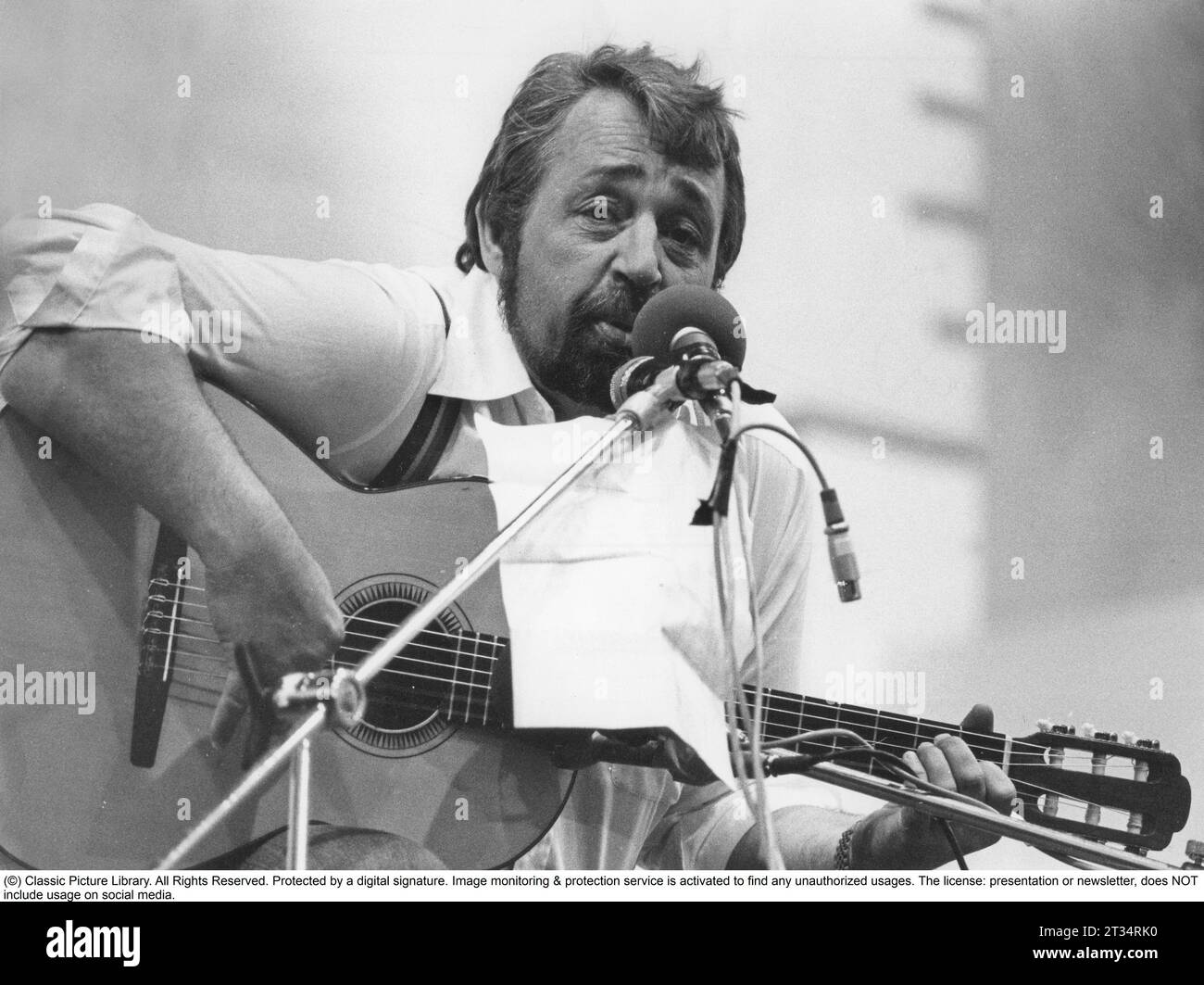 Cornelis Vreeswijk. Dutch-born Swedish singer songwriter, poet and ...