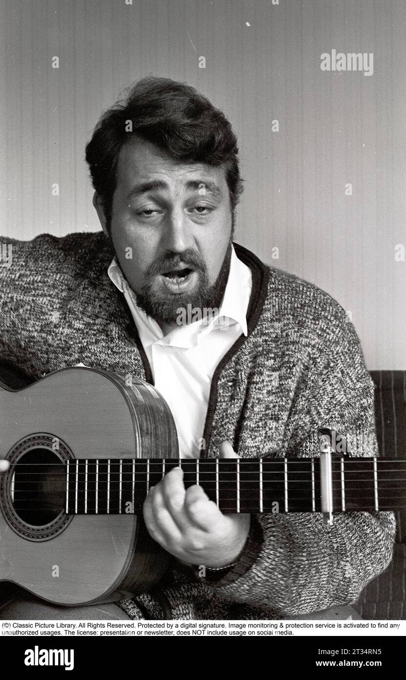 Cornelis Vreeswijk. Dutch-born Swedish singer songwriter, poet and ...