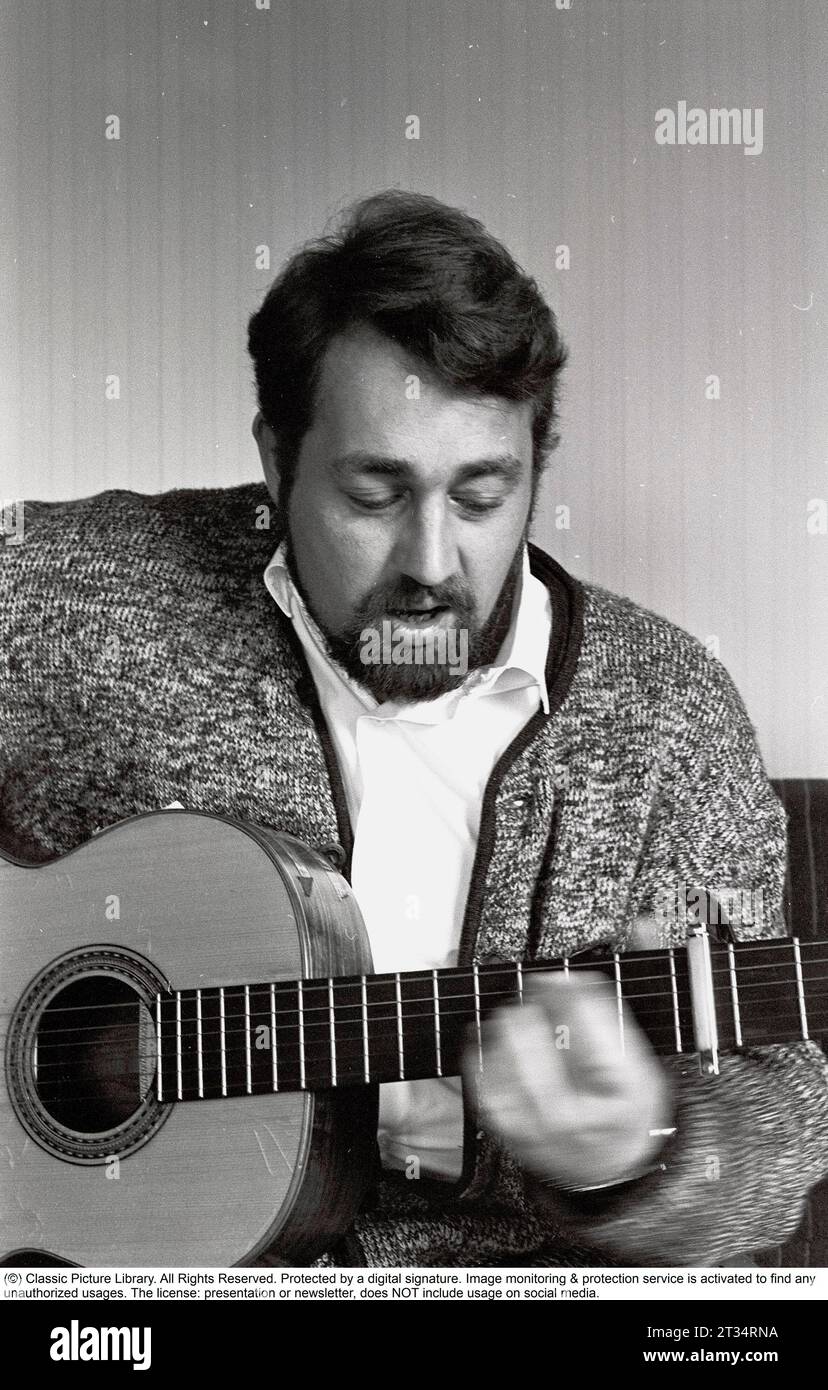 Cornelis Vreeswijk. Dutch-born Swedish singer songwriter, poet and ...