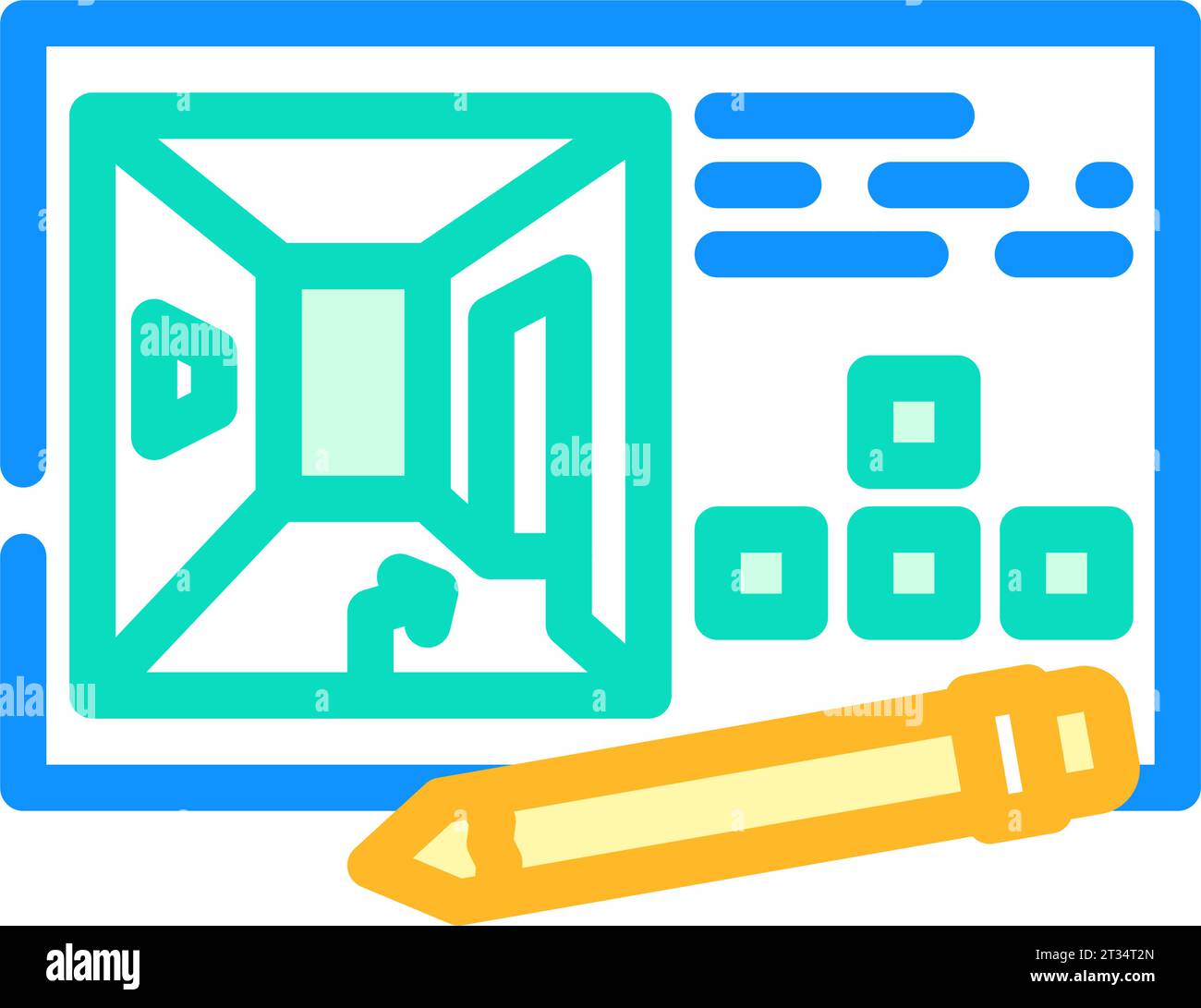 concept design game development color icon vector illustration Stock ... concept design game development color icon vector illustration Stock ...