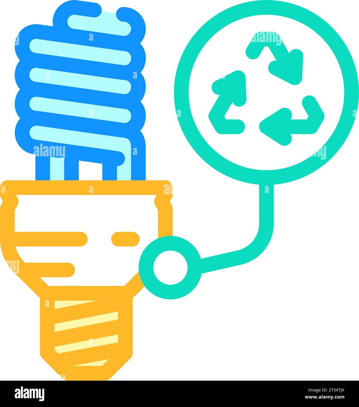environmentally friendly product color icon vector illustration Stock ...