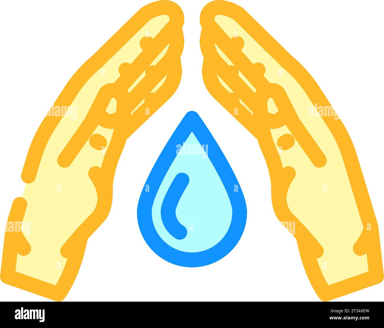 water conservation green living color icon vector illustration Stock ...