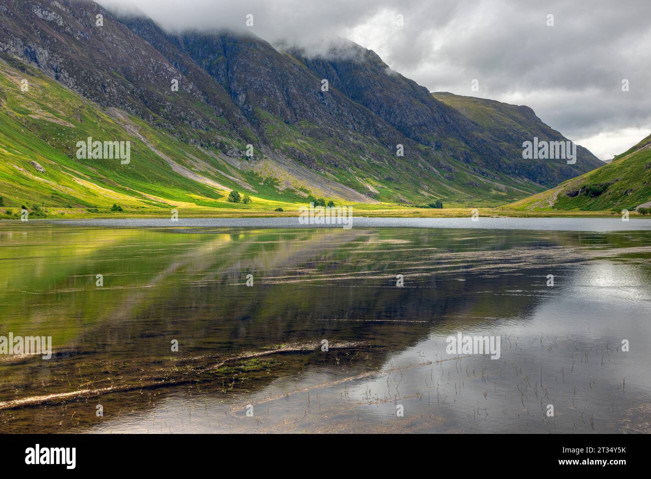 Loch Achtriochtan is a freshwater lake in the heart of Glencoe ...