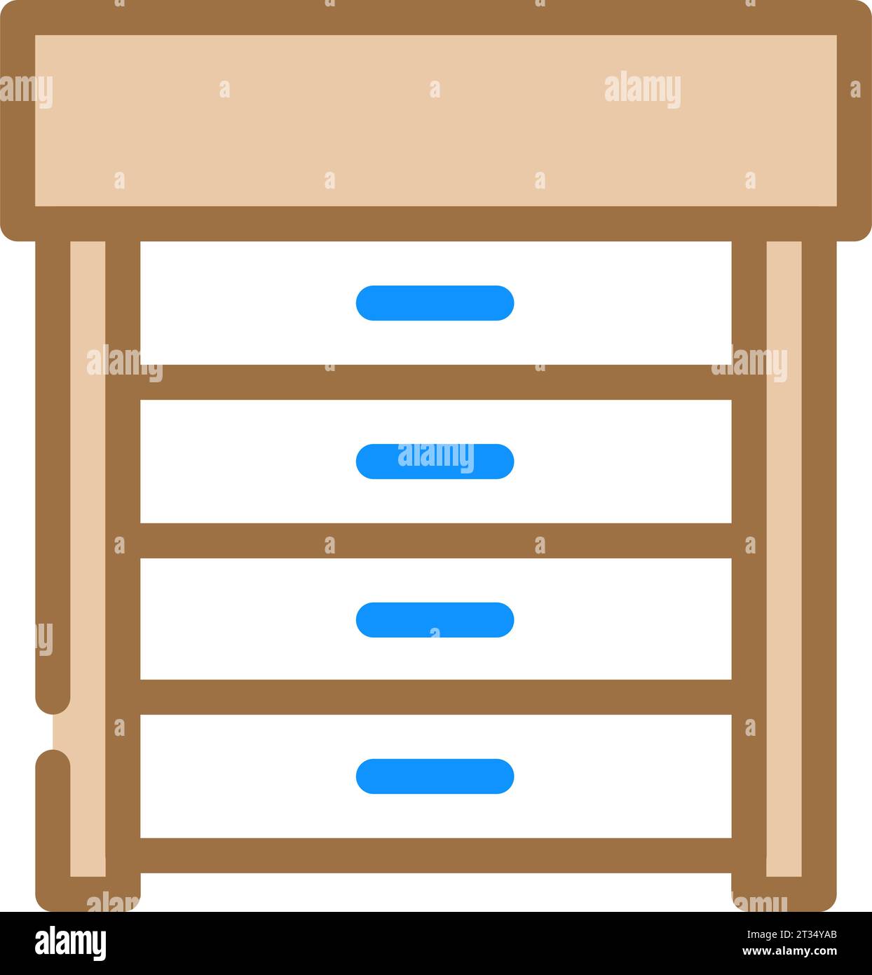 Blueprint drawers Stock Vector Images - Alamy