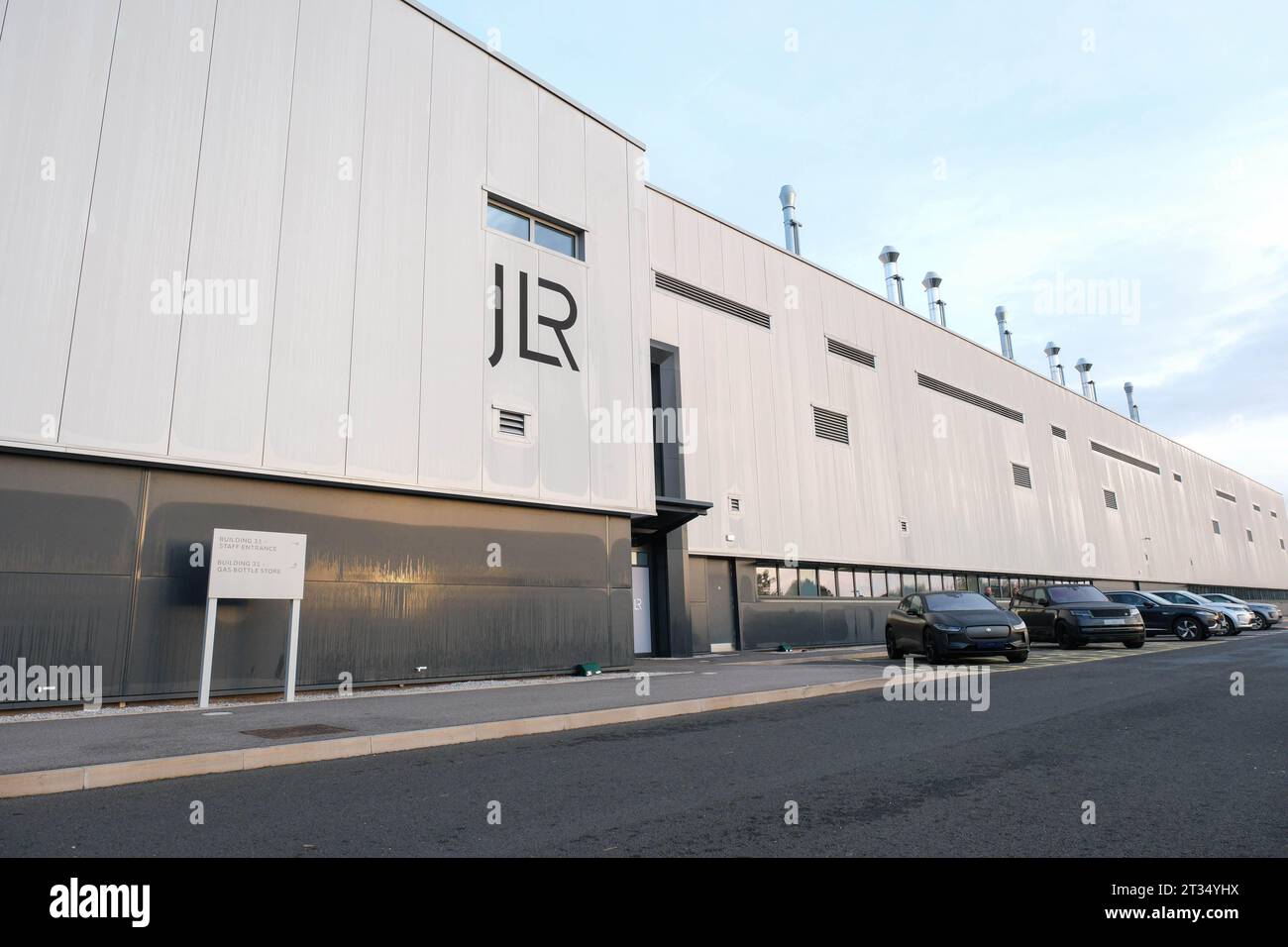 EDITORIAL USE ONLY The opening of the Future Energy Lab by Jaguar Land ...