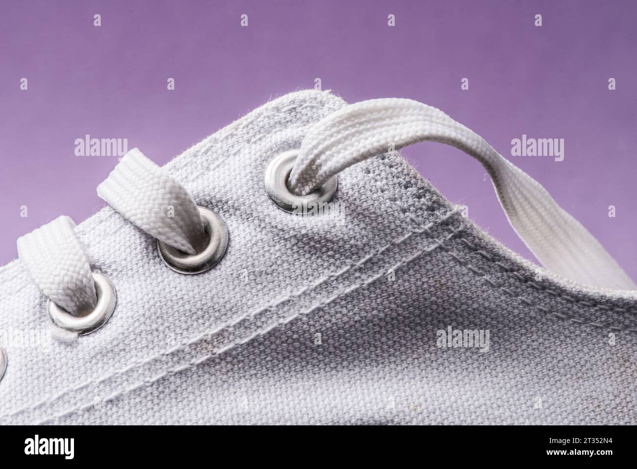 Canvas shoes close up hi-res stock photography and images - Alamy