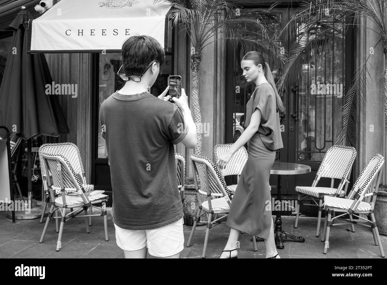 Vietnam, Ho Chi Minh City, Saigon, photoshoot Stock Photo - Alamy