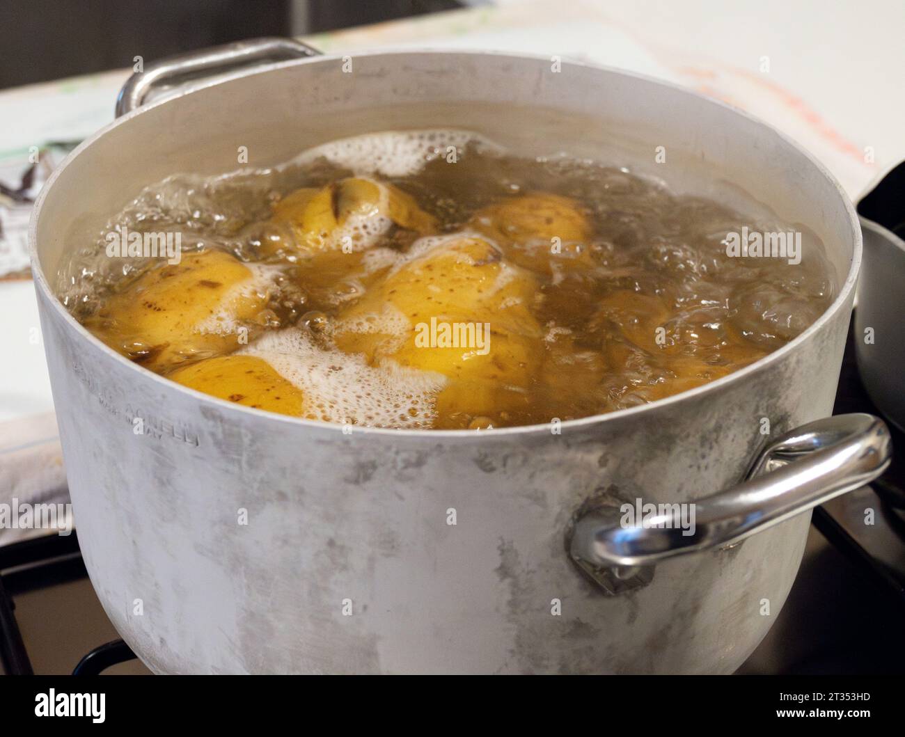 White boiled water hi-res stock photography and images - Alamy