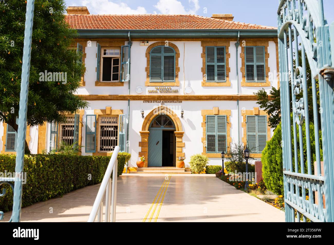 Cyprus Foundations Administration EVKAF building, Nicosia, Turkish ...