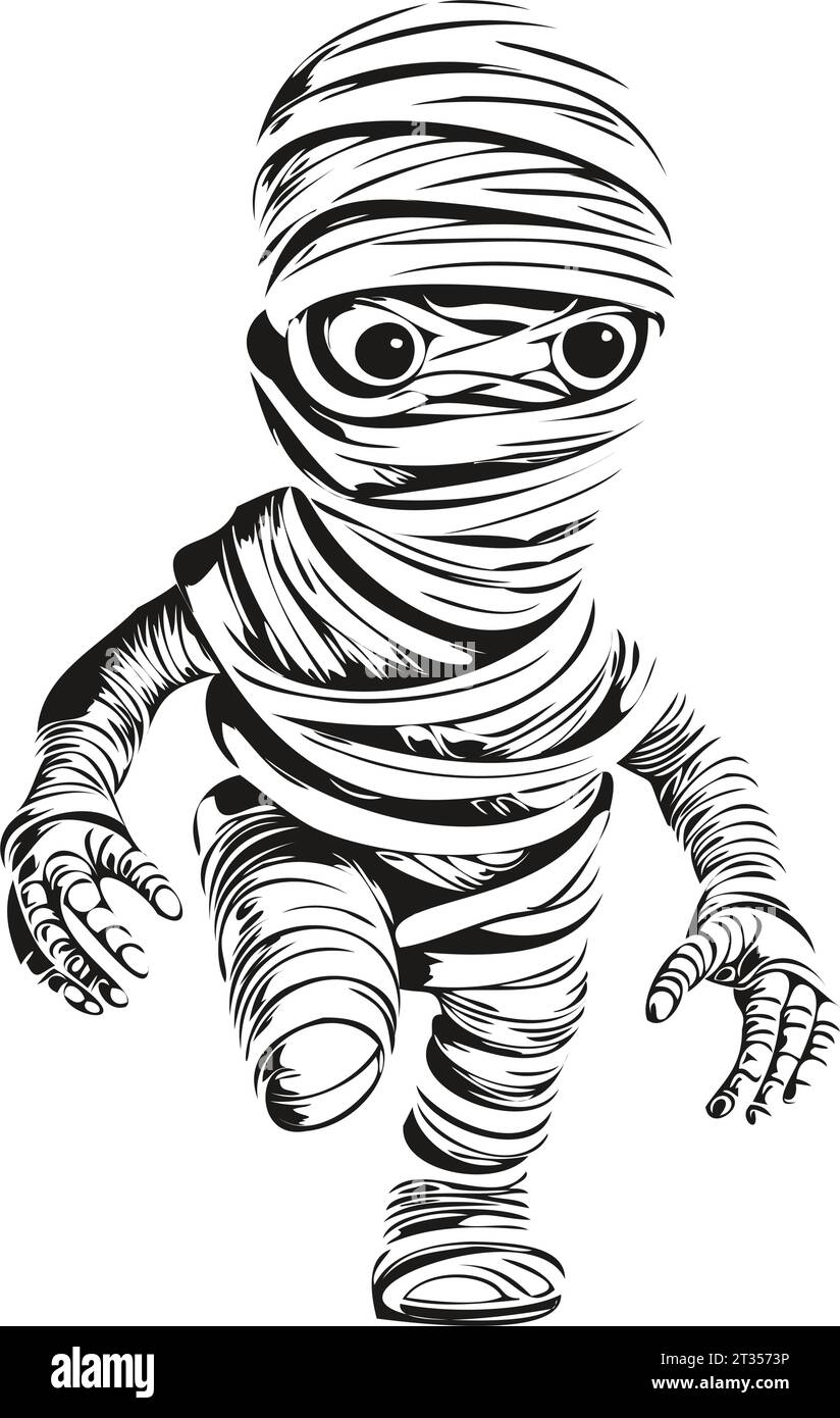 Ancient mummy portrait Stock Vector Images - Alamy