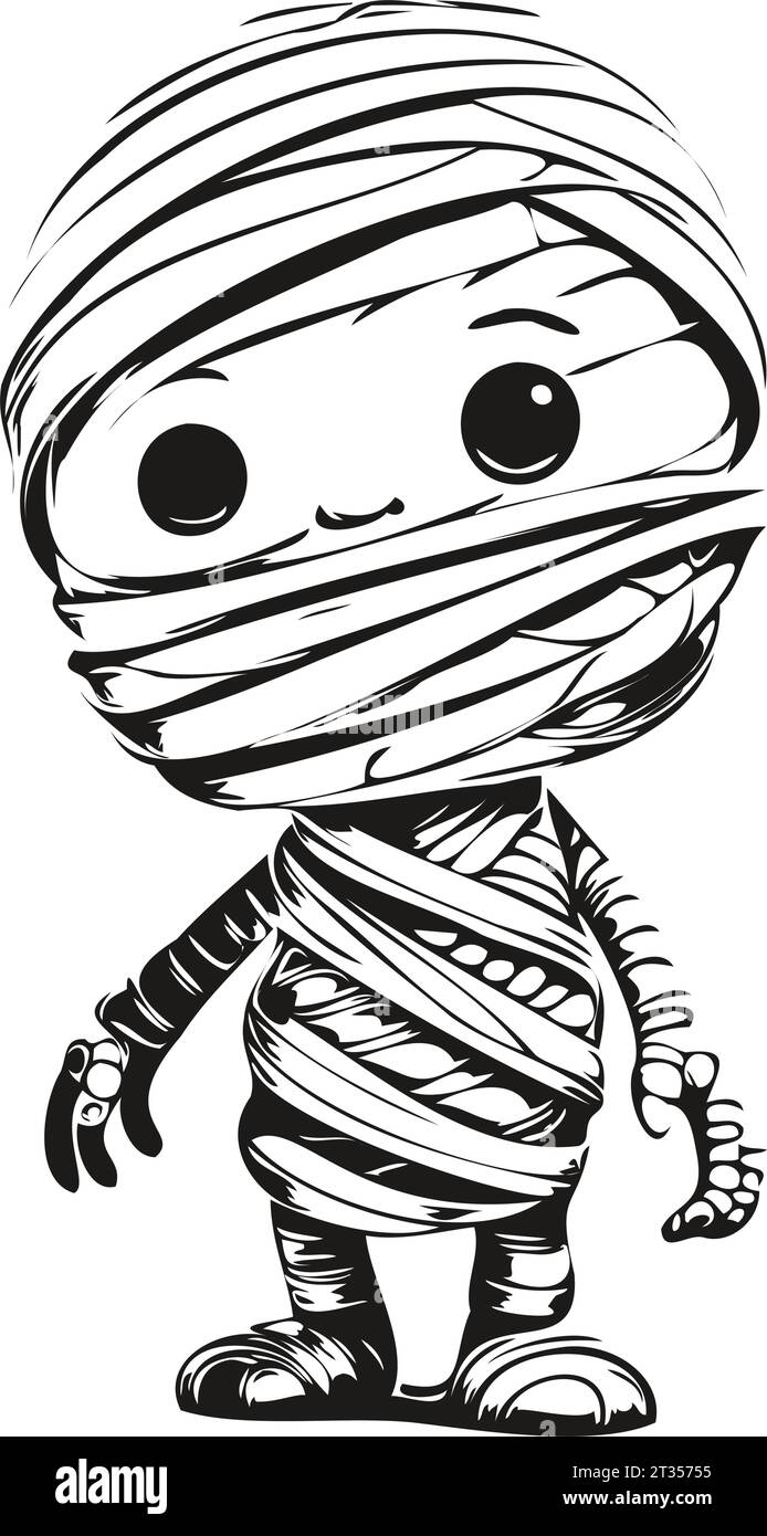 Ancient mummy portrait Stock Vector Images - Alamy