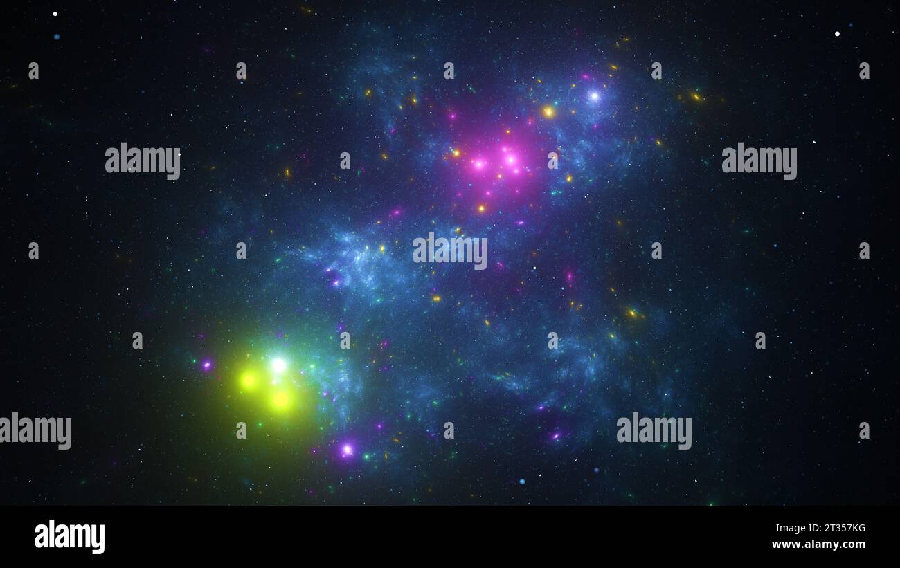 Fantastic outer space stars clusters hi-res stock photography and ...