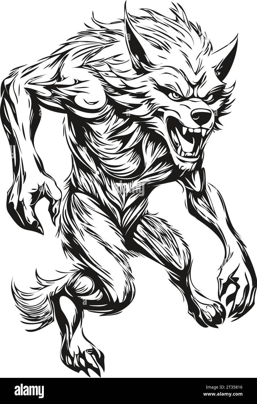 Halloween Werewolf Clip Art Cute