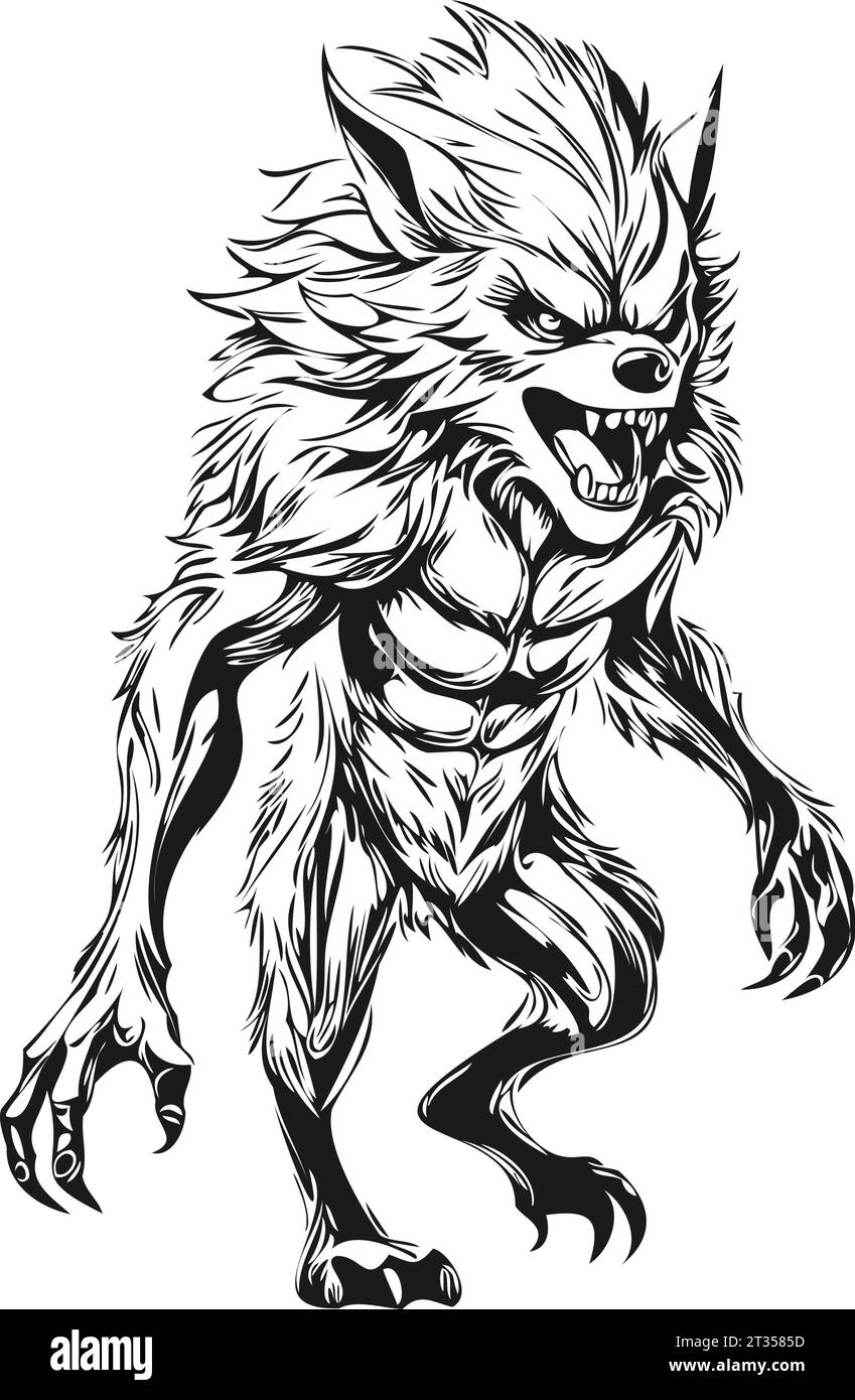 Halloween Werewolf Clip Art Cute