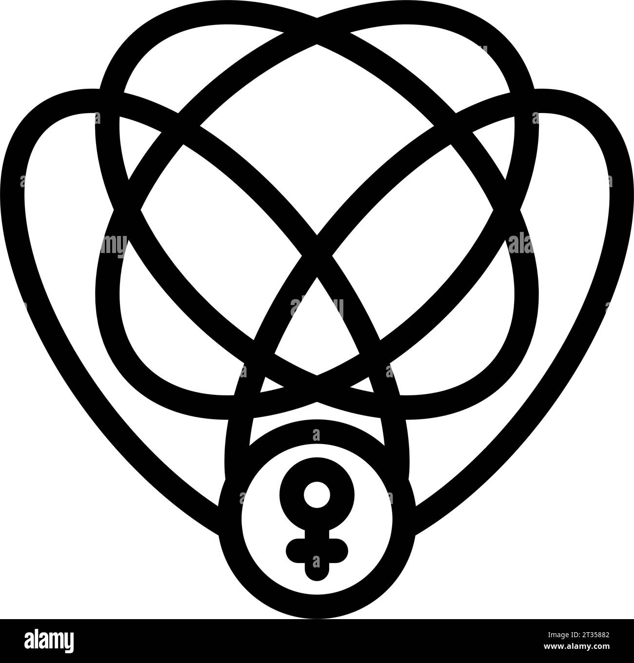 Intersectional Feminist Symbol