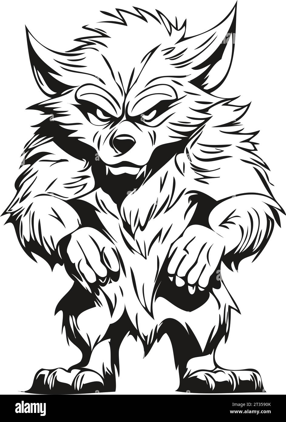 Halloween Werewolf Clip Art Cute