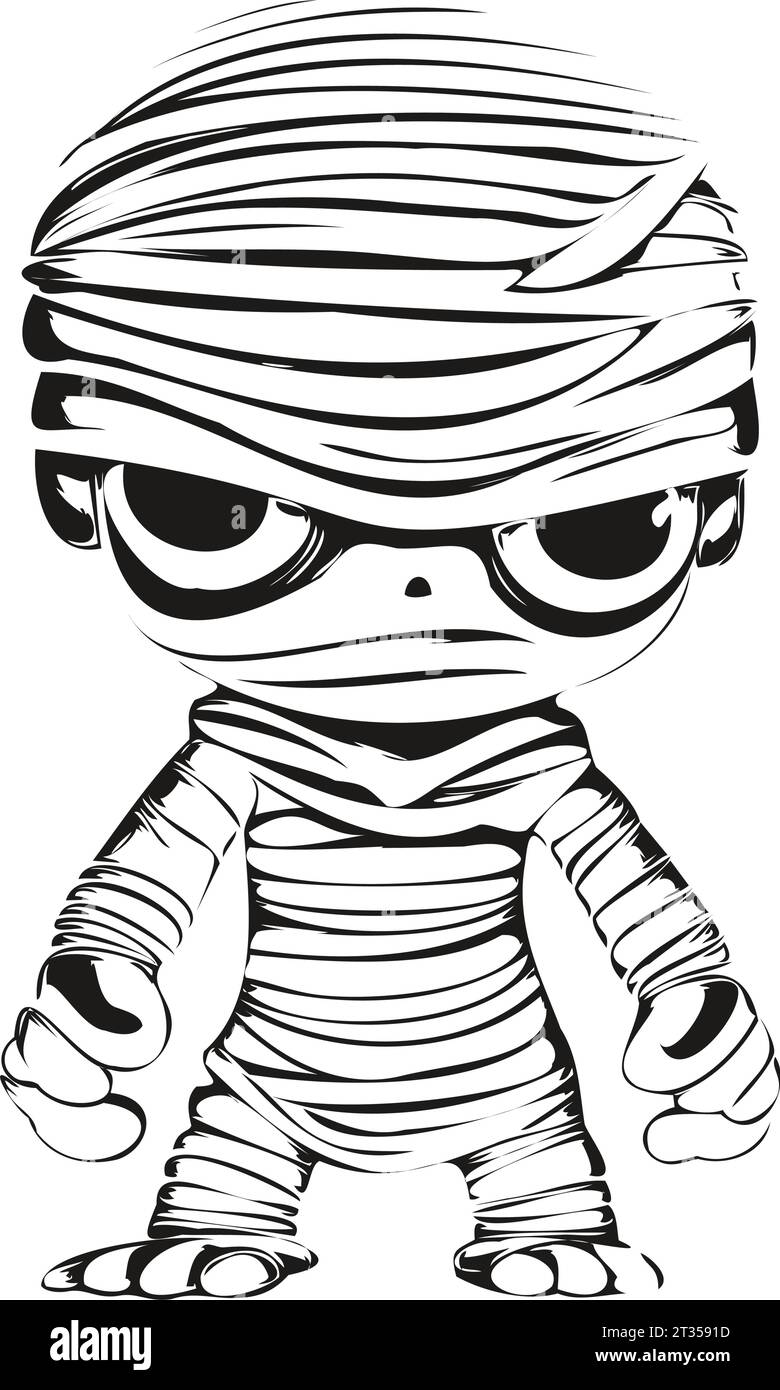 Ancient mummy portrait Stock Vector Images - Alamy