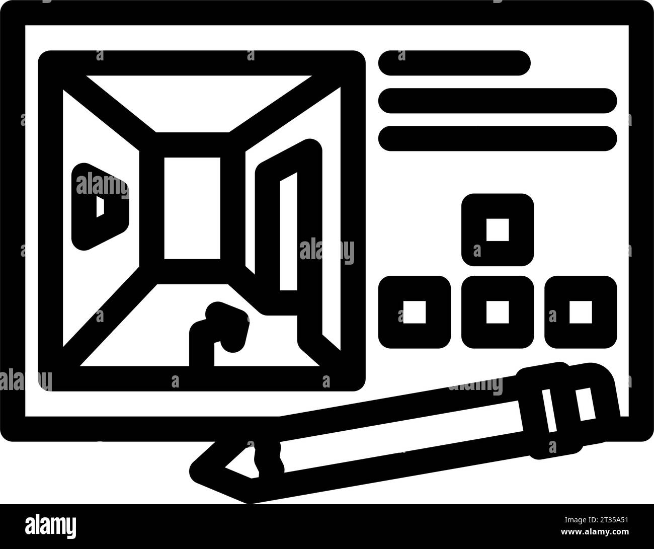 concept design game development line icon vector illustration Stock ... concept design game development line icon vector illustration Stock ...