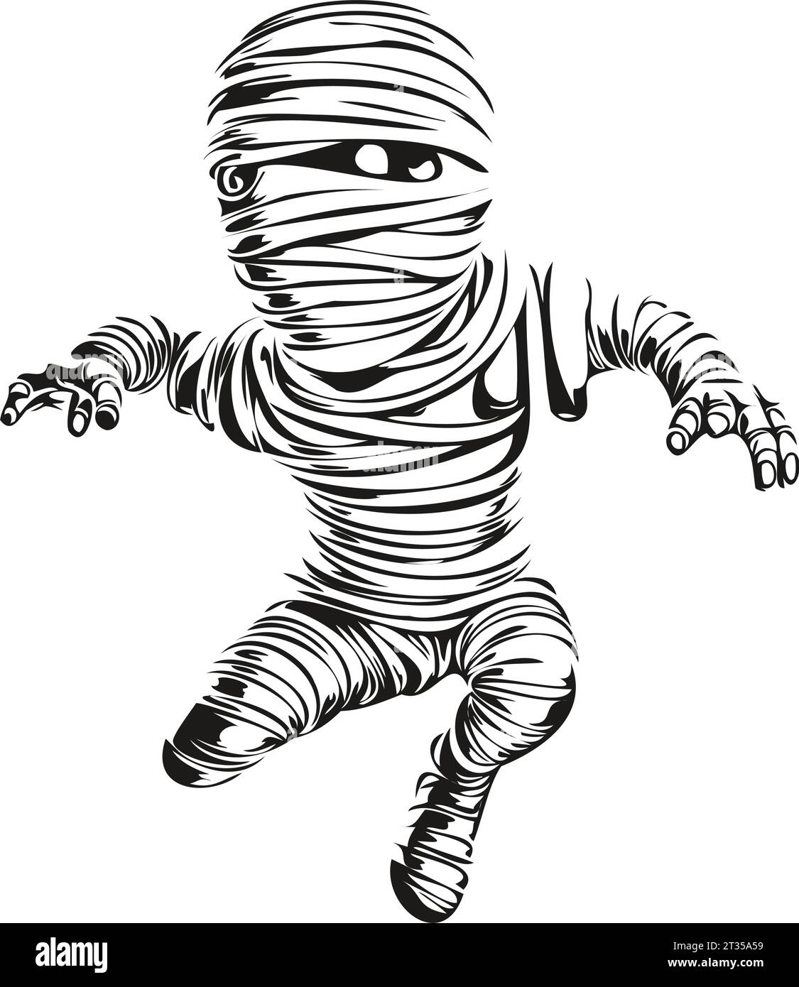Ancient mummy portrait Stock Vector Images - Alamy