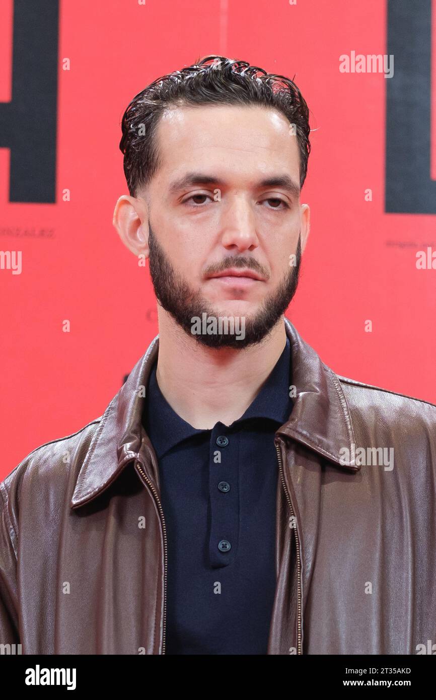 Anton Alvarez, a.k.a. C. Tangana, attends the "Esta Ambicion Desmedida ...