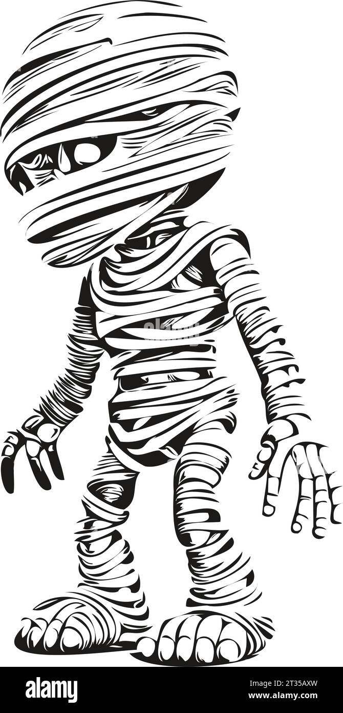 Ancient mummy portrait Stock Vector Images - Alamy