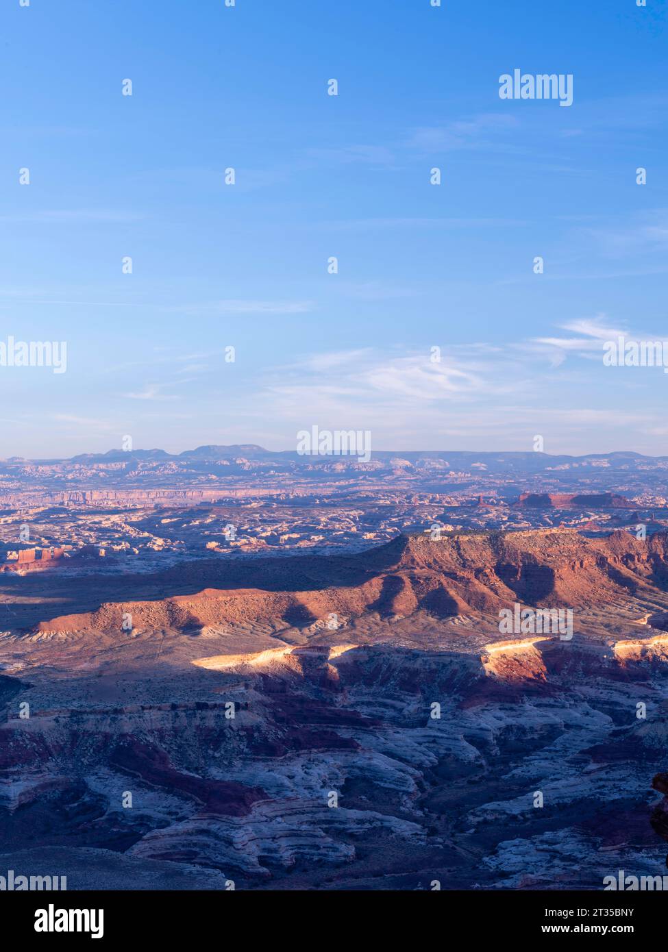 Photograph of Canyonlands National Park from Panorama Point in Glen ...