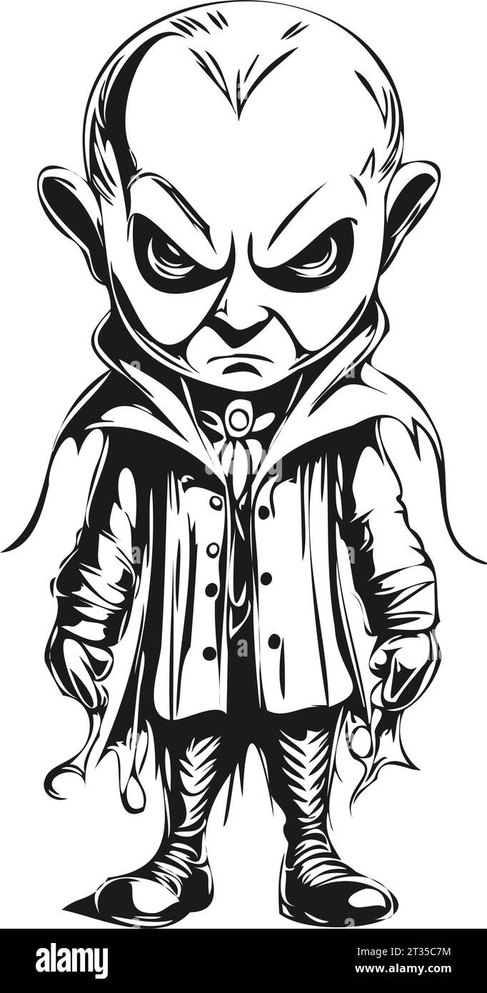 Cartoon vampire vector Cut Out Stock Images & Pictures - Alamy