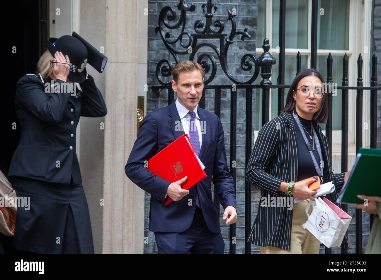 London, England, UK. 23rd Oct, 2023. Policing Minister CHRIS PHILP is ...