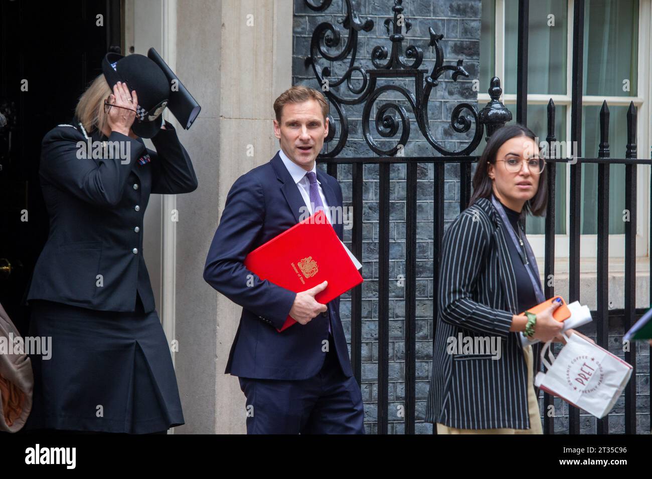 London, England, UK. 23rd Oct, 2023. Policing Minister CHRIS PHILP is ...