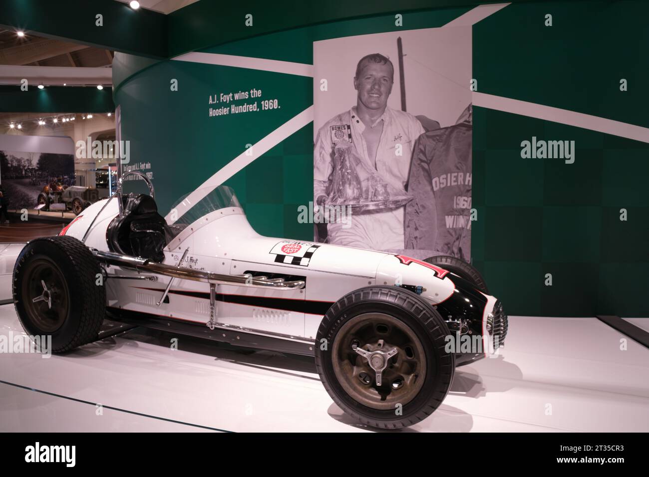 A. J. Foyt's 1960 Meskowski race car on display at The Henry Ford ...