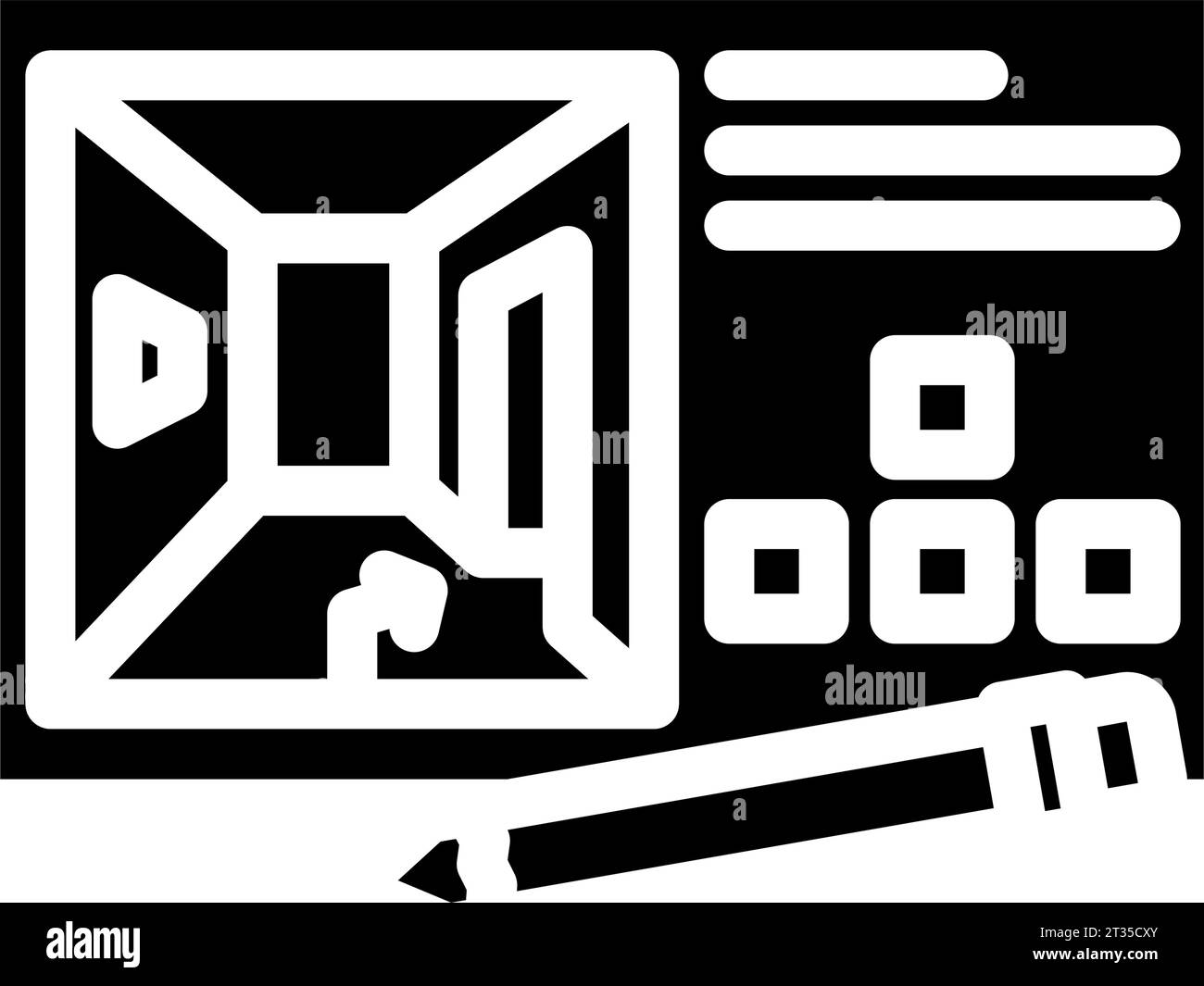 concept design game development glyph icon vector illustration Stock ... concept design game development glyph icon vector illustration Stock ...