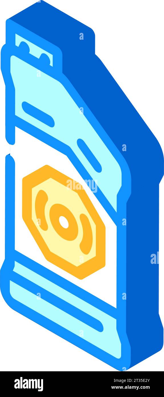 brake fluid car mechanic isometric icon vector illustration Stock ...