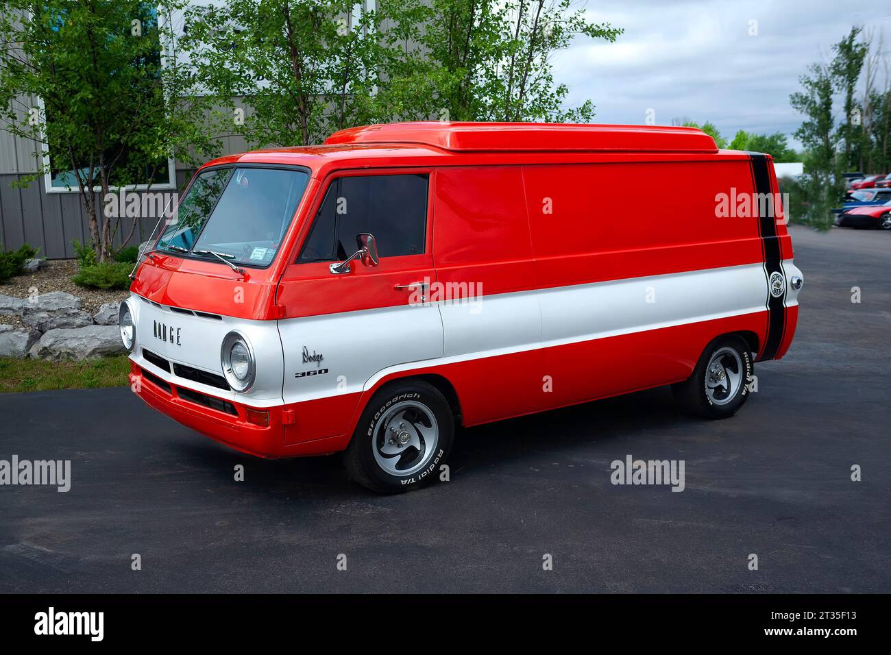 1968 Dodge A108 Customized Van Stock Photo - Alamy