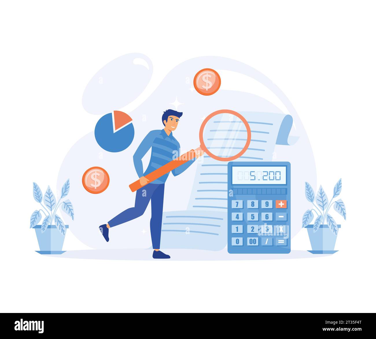 Data auditing Stock Vector Images - Alamy