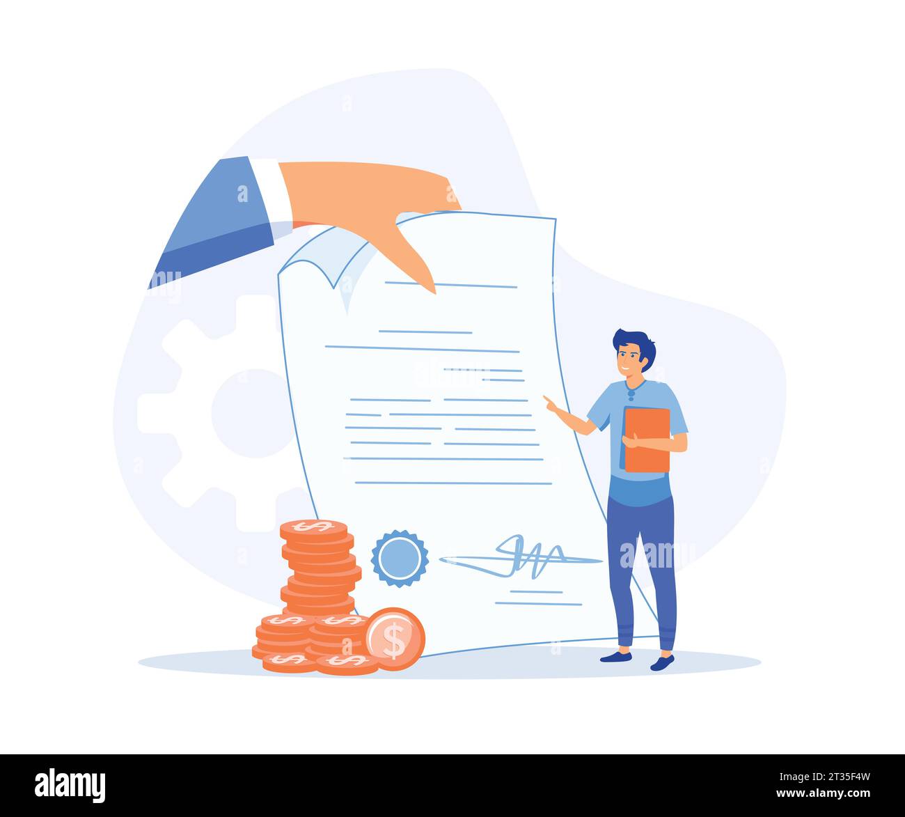 Approval sheet Stock Vector Images - Alamy
