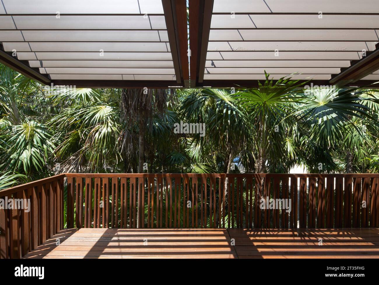 View under shade. Holiday Home Tulum - Casa Uh K aay, Tulum, Mexico ...