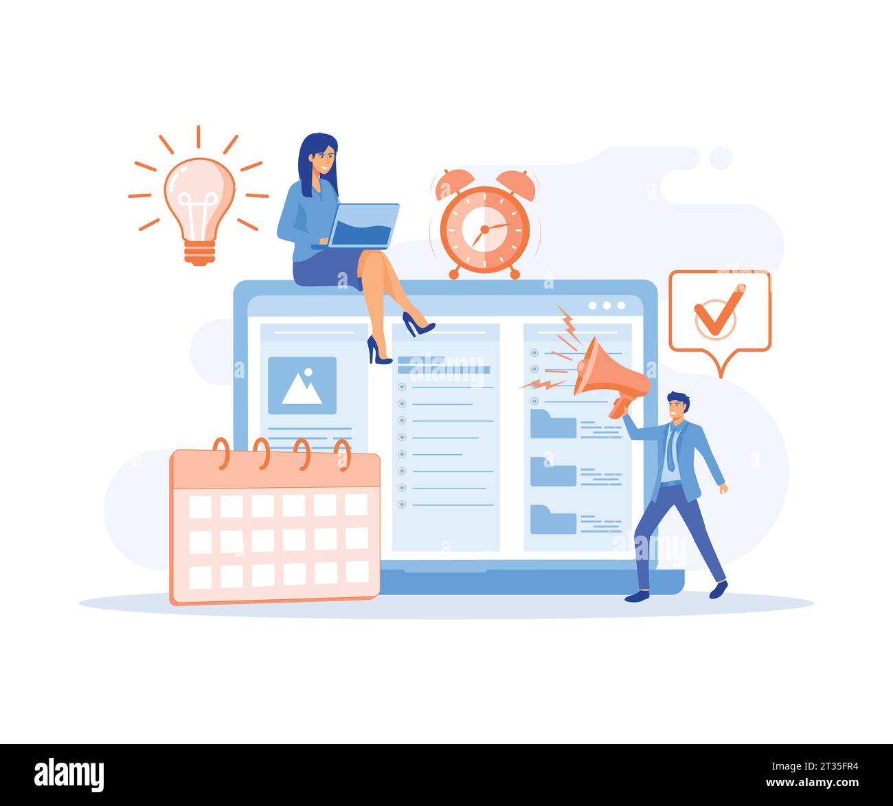 Project management concept. Successful strategy, motivation and ...