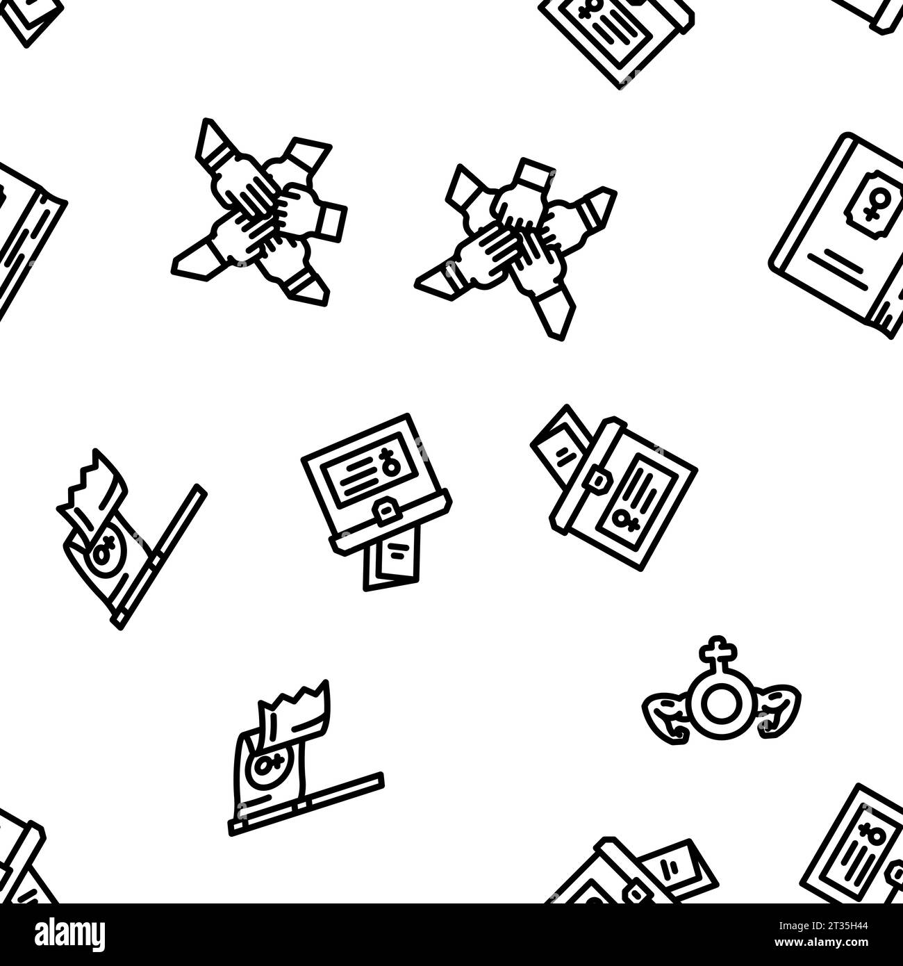 Feminist wallpaper Black and White Stock Photos & Images - Alamy